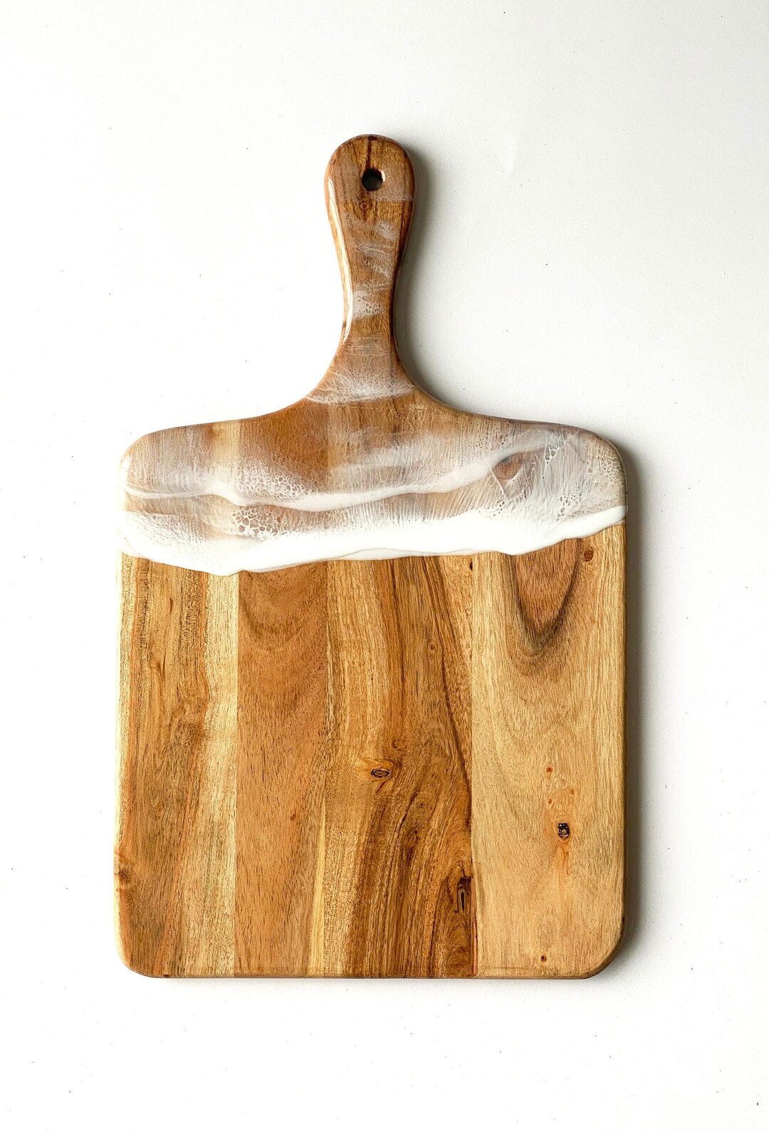 Ocean Waves Cheese Board | Serving Board | Beach Decor | Art Gift ...