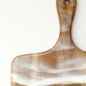 Ocean Waves Cheese Board | Serving Board | Beach Decor | Art Gift ...