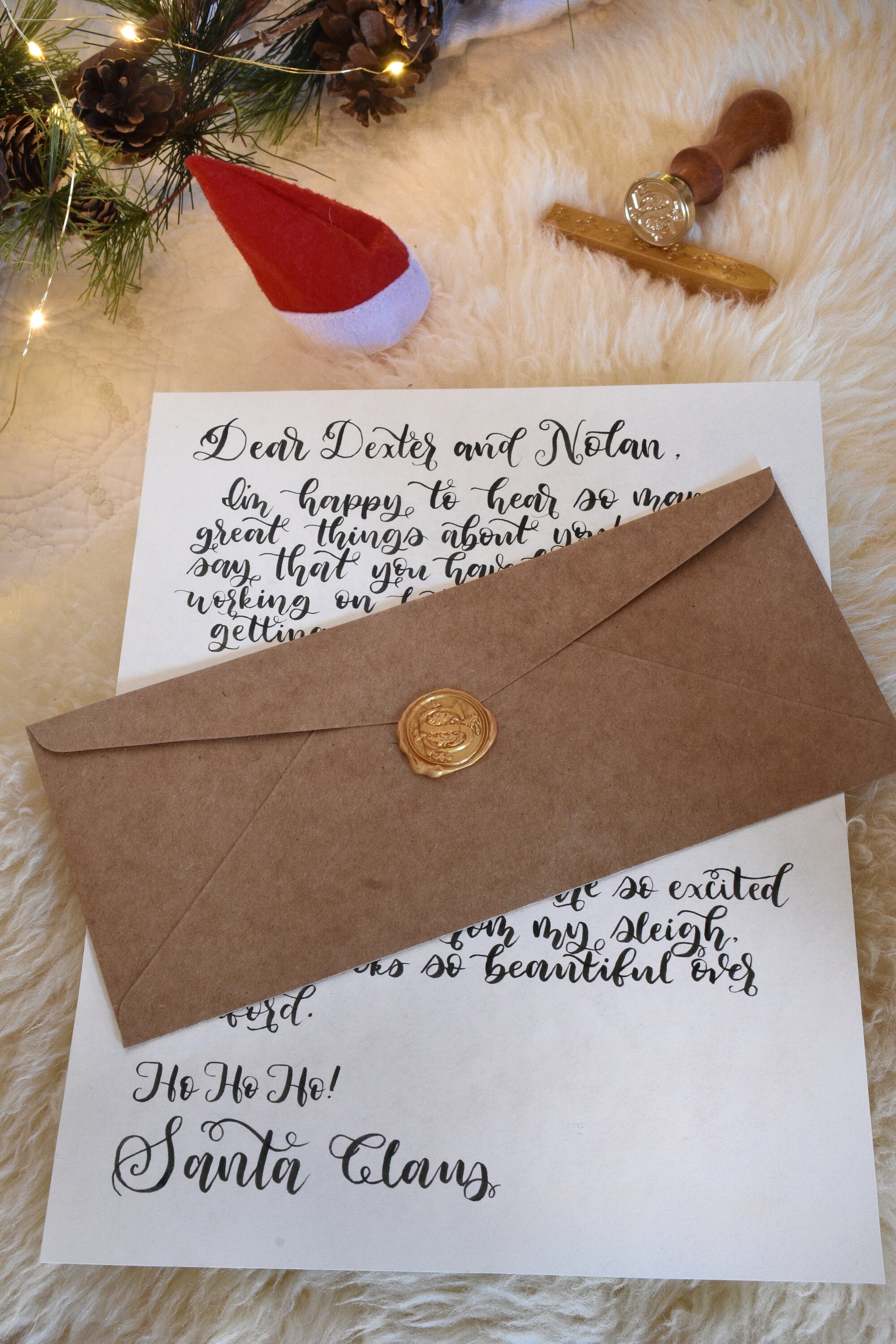 Customizable Personalized Handmade Calligraphy Letters From - Etsy