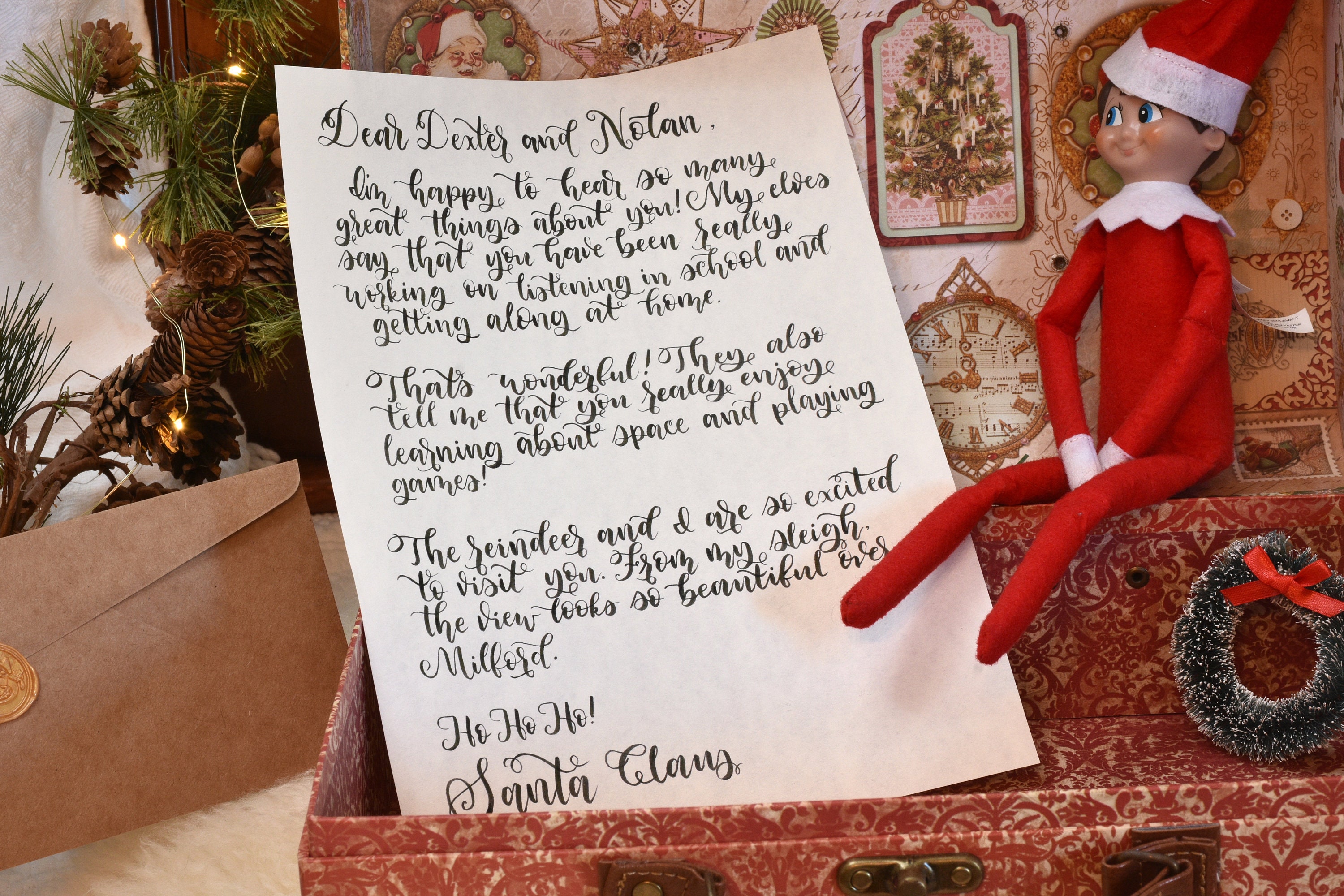 Customizable Personalized Handmade Calligraphy Letters From - Etsy