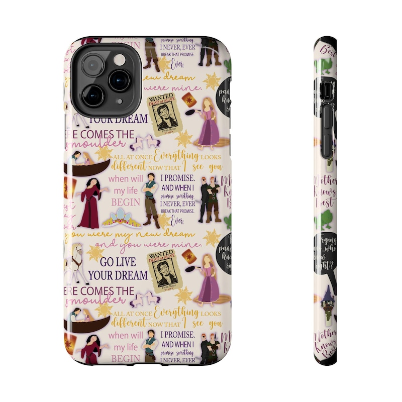 Tangled iPhone Case - Etsy