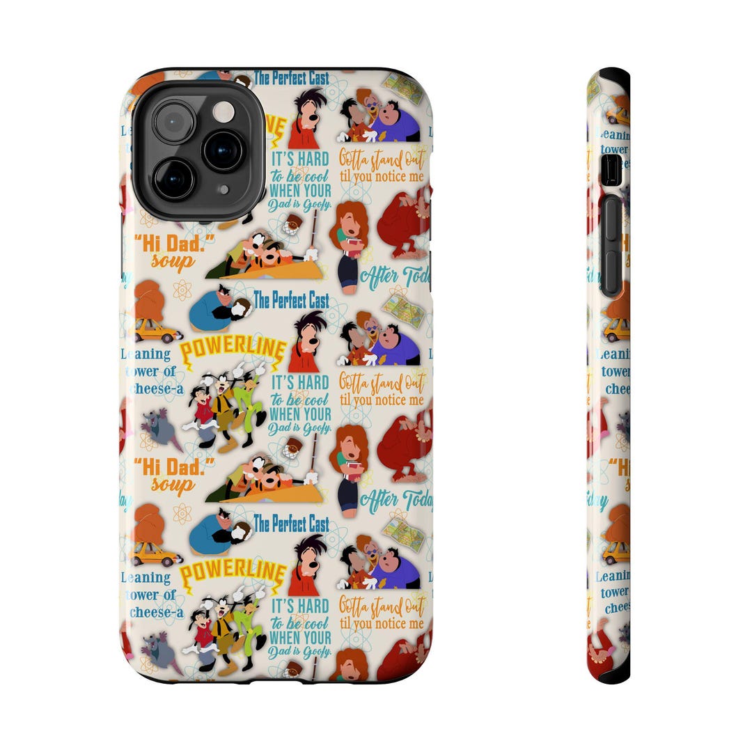 Goofy Movie Powerline Inspired Phone Case Gift Inspired Fan Art Movie ...