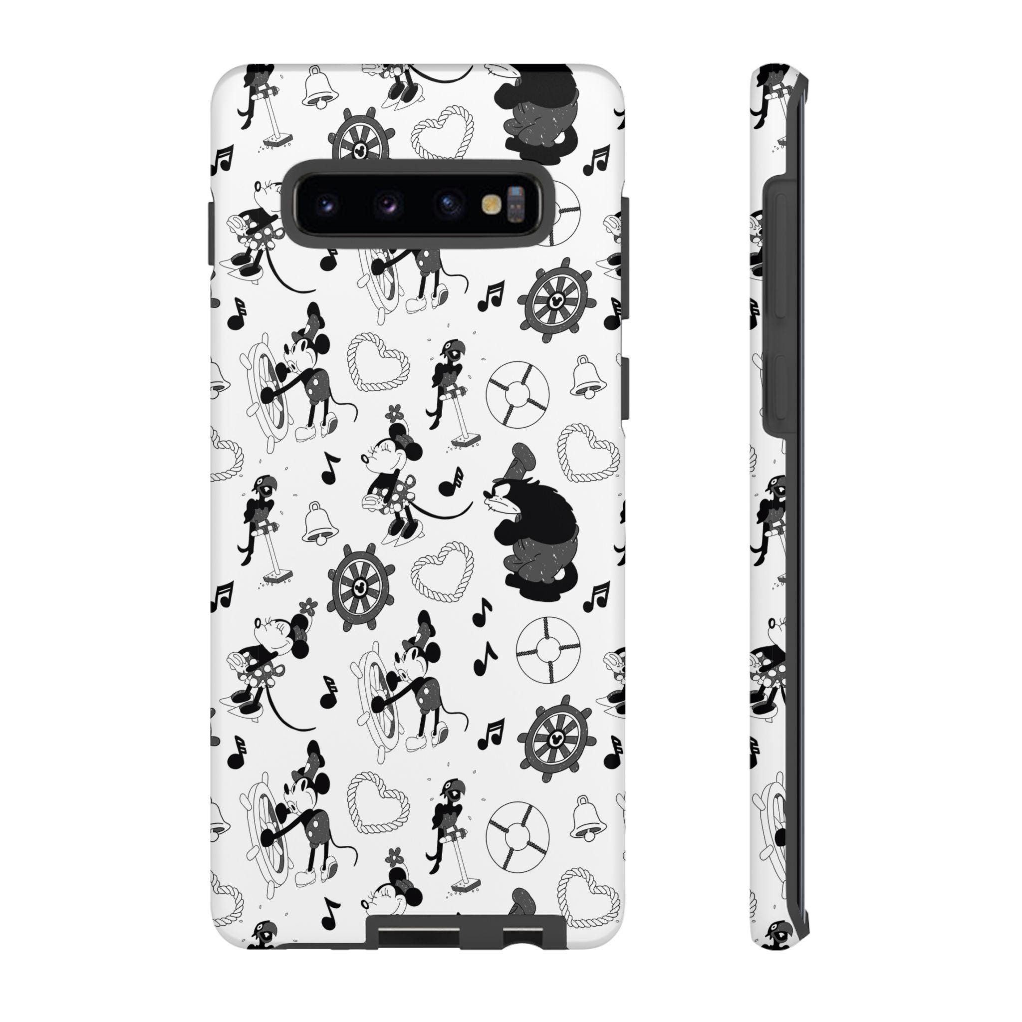 Steamboat Willie Mouse Mickey Phone Case Samsung Gift Hard Durable ...