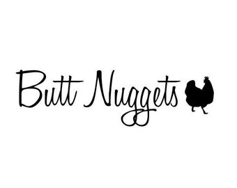 Butt Nuggets SVG/PNG Digital Download - Etsy