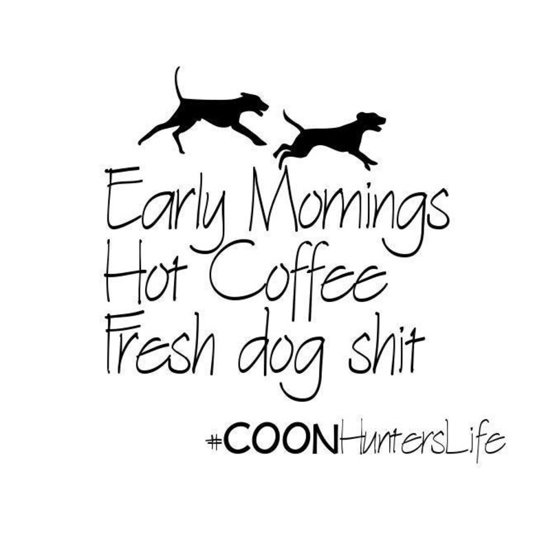 Coon/bear/fox Hunters Life SVG/PNG Digital Download - Etsy