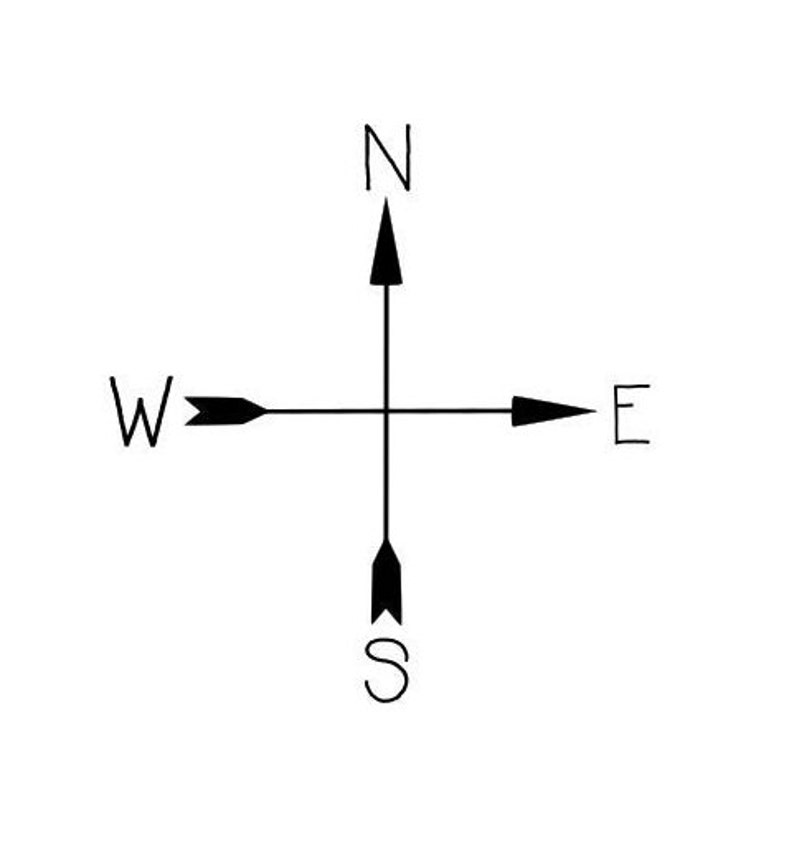 Simple Compass SVG/PNG Digital Download - Etsy