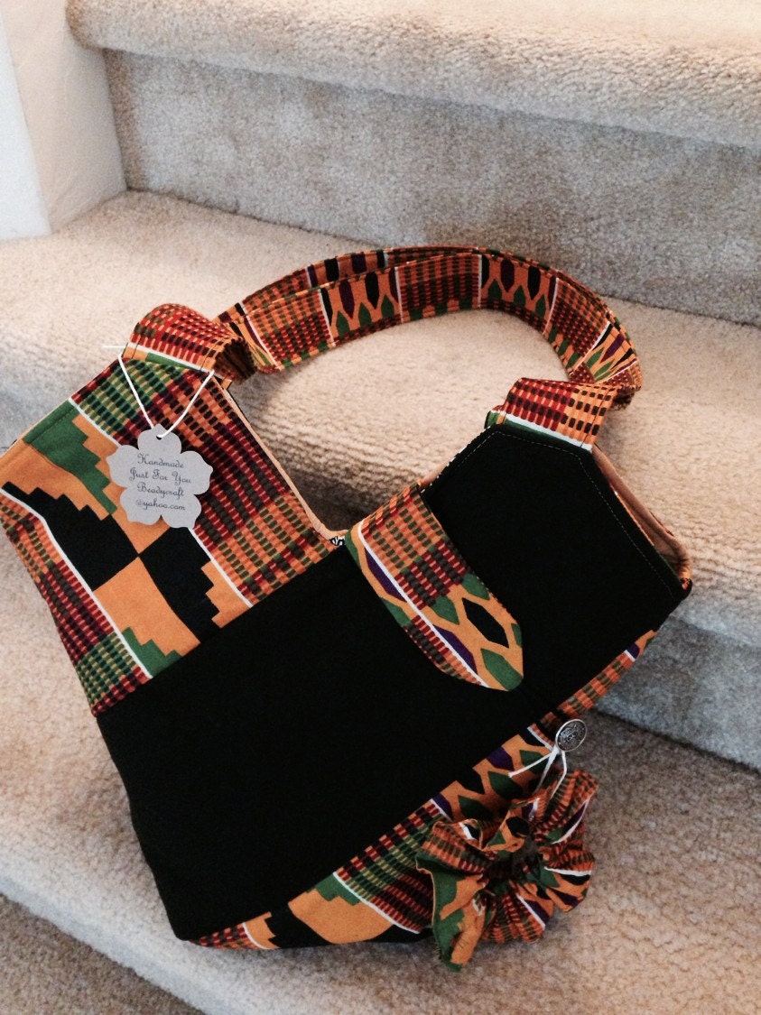 Kente Reversible Bag/african Bag/african/african Fabric/two Tone ...