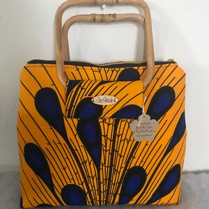 Ankara Handbag/african Handbag/top Handle Bag/handmade Bag/african ...
