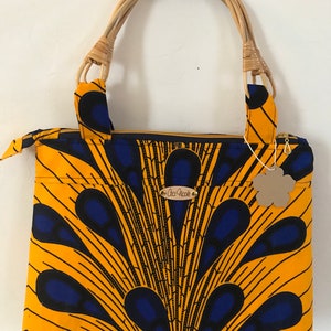 Ankara Handbag/african Handbag/top Handle Bag/handmade Bag/african ...