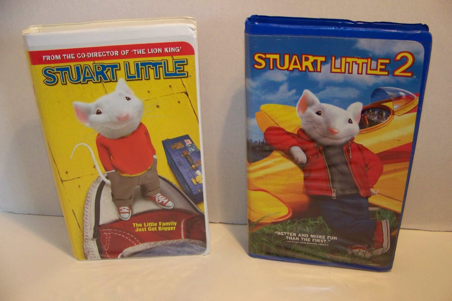 Stuart little & Stuart Little 2 VHS Tapes | Etsy