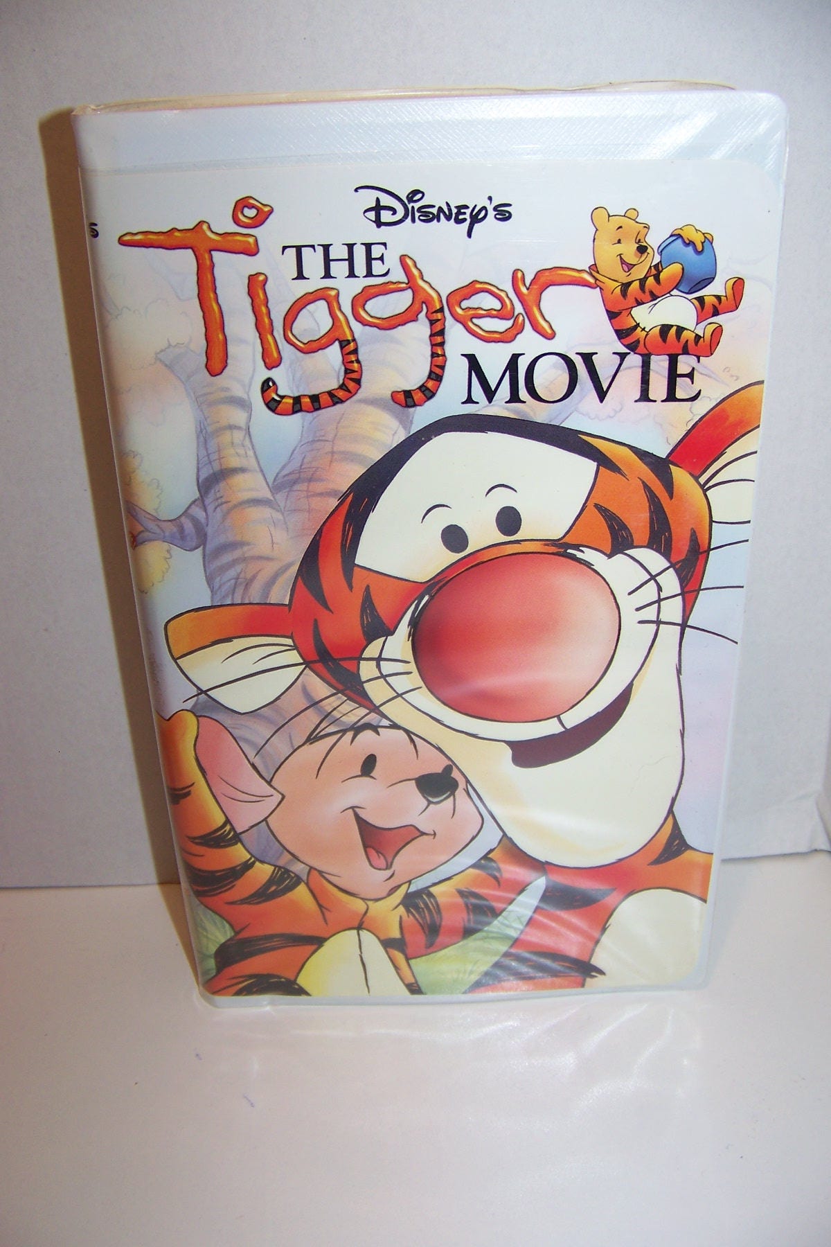 The Tigger Movie VHS With a Plush Devil Tigger - Etsy