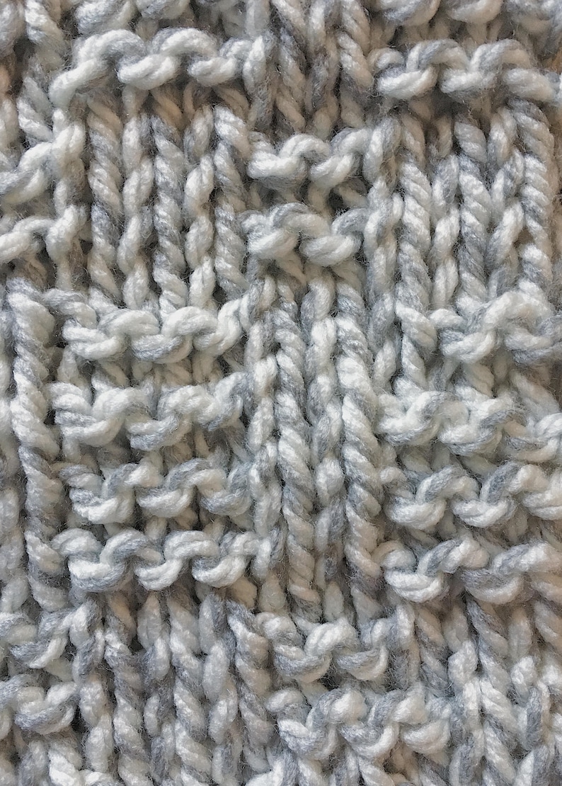 Scarf With Hand Pockets In The Back Chunky Pocket Scarf | Etsy