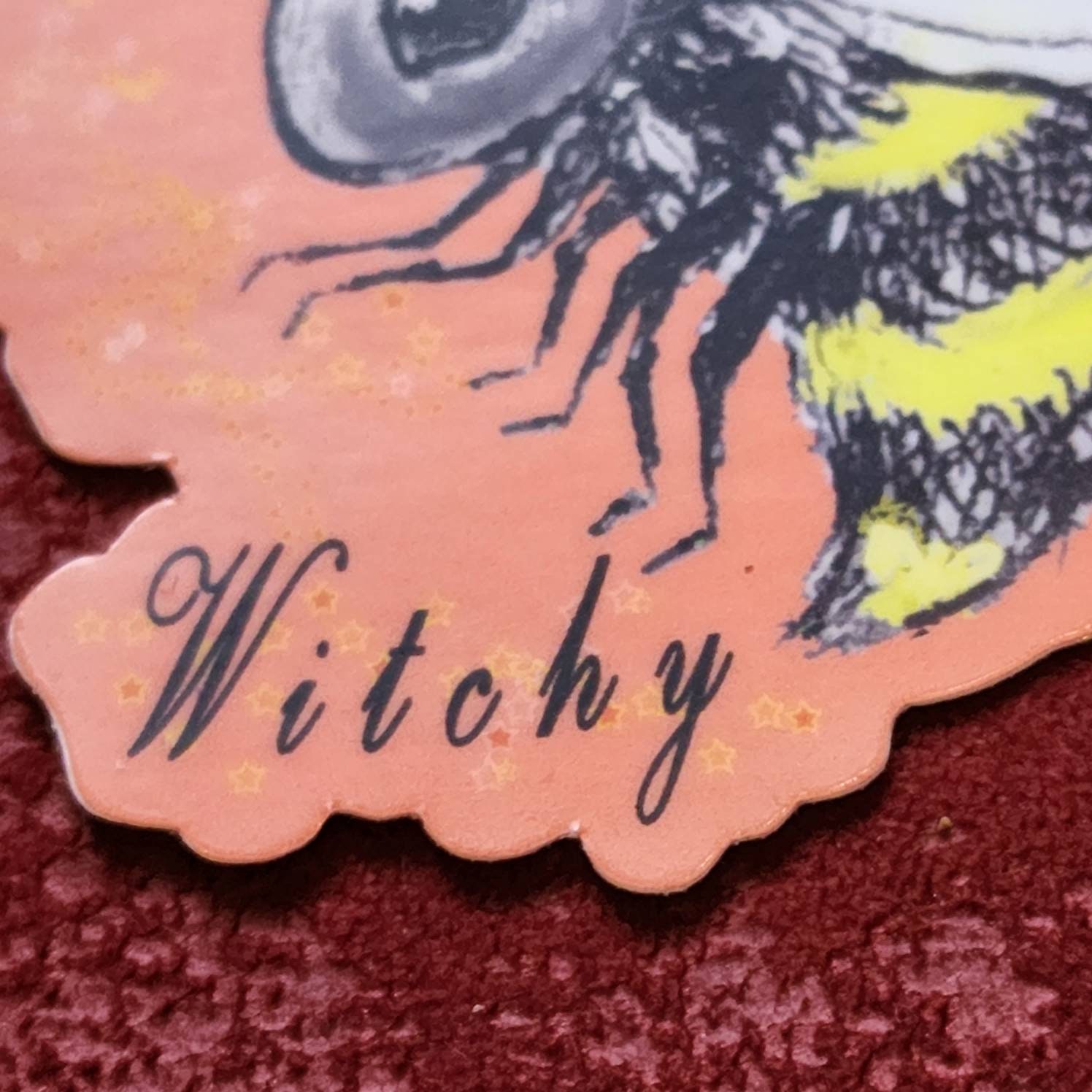 Bee Witchy Stickers Pollinators Save the Bees Wonderfully Weird and ...