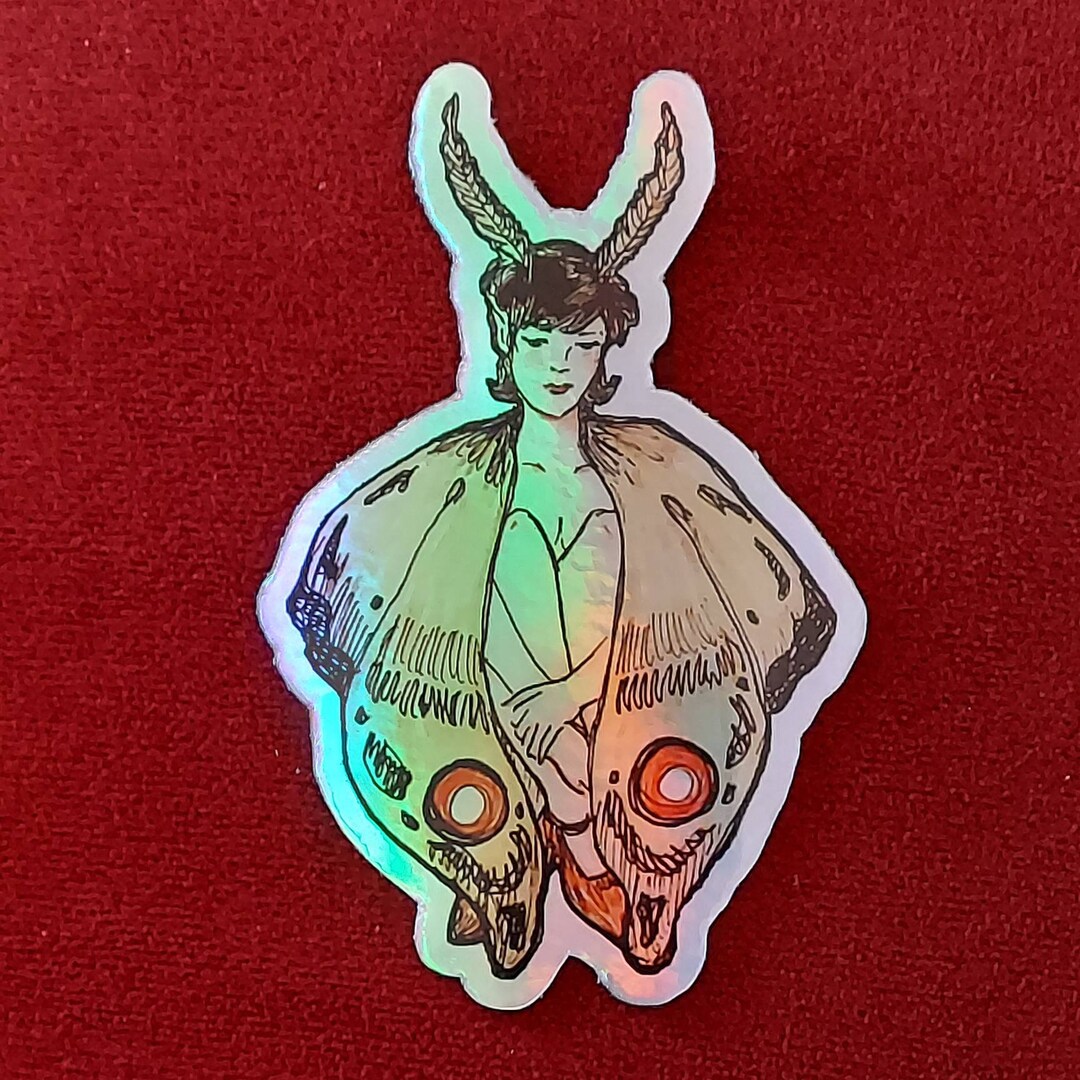 Moth, Pixie, and Fairy Lovers Sticker! Moth Are Pollinators Too Night ...