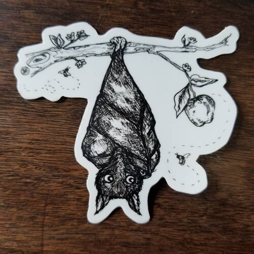 Bat Stickers | Etsy