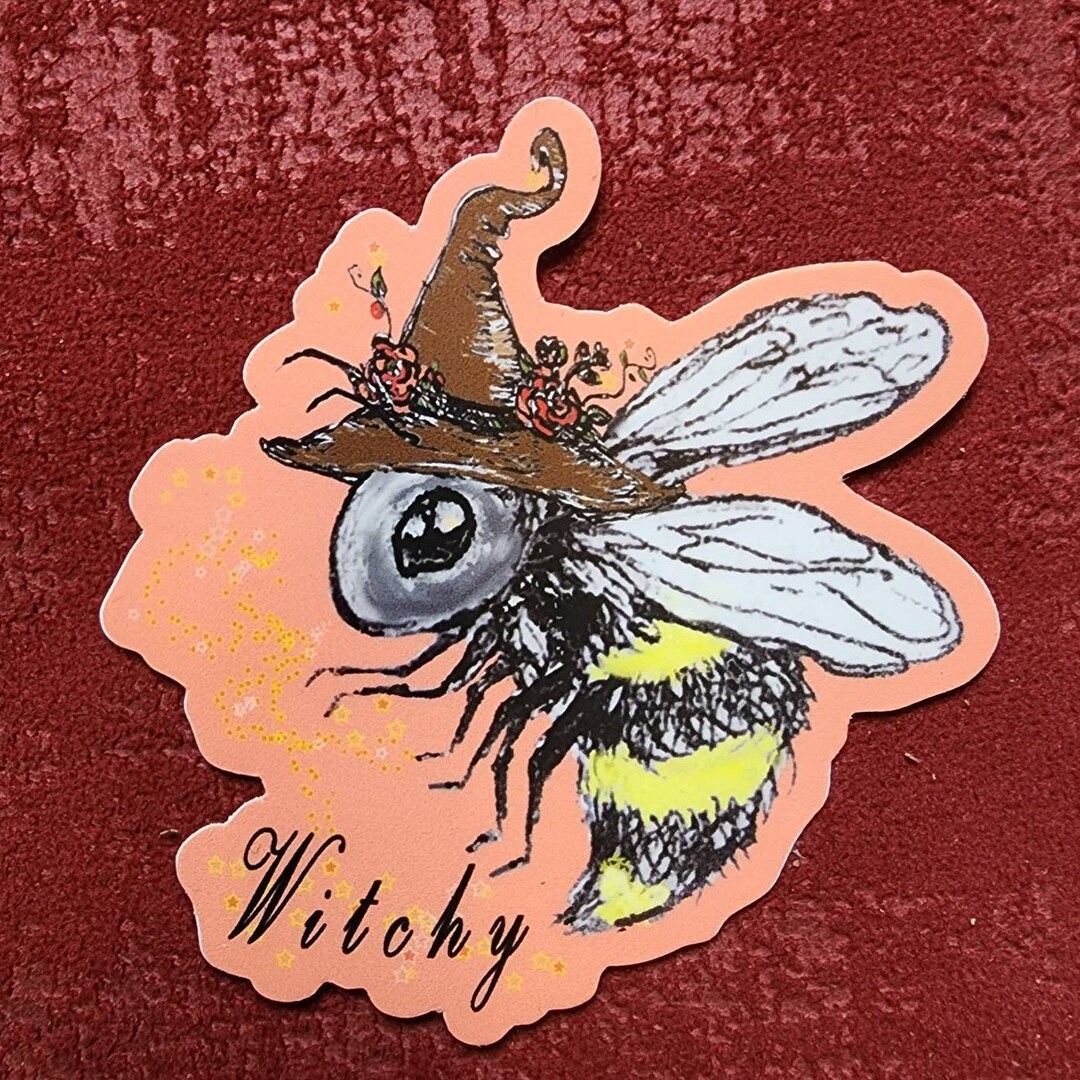 Bee Witchy Stickers! Pollinators Save the Bees Wonderfully Weird and ...