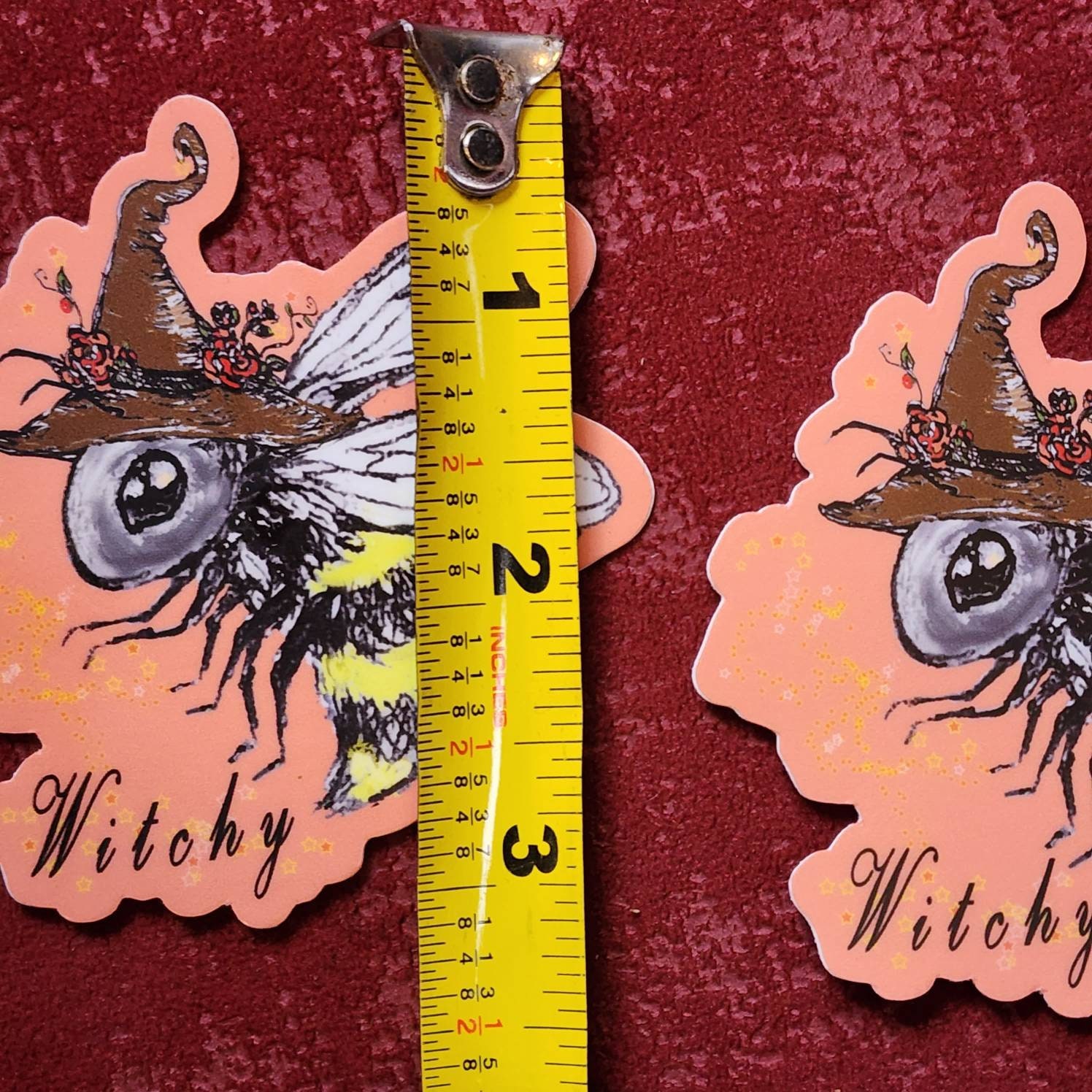 Bee Witchy Stickers Pollinators Save the Bees Wonderfully Weird and ...