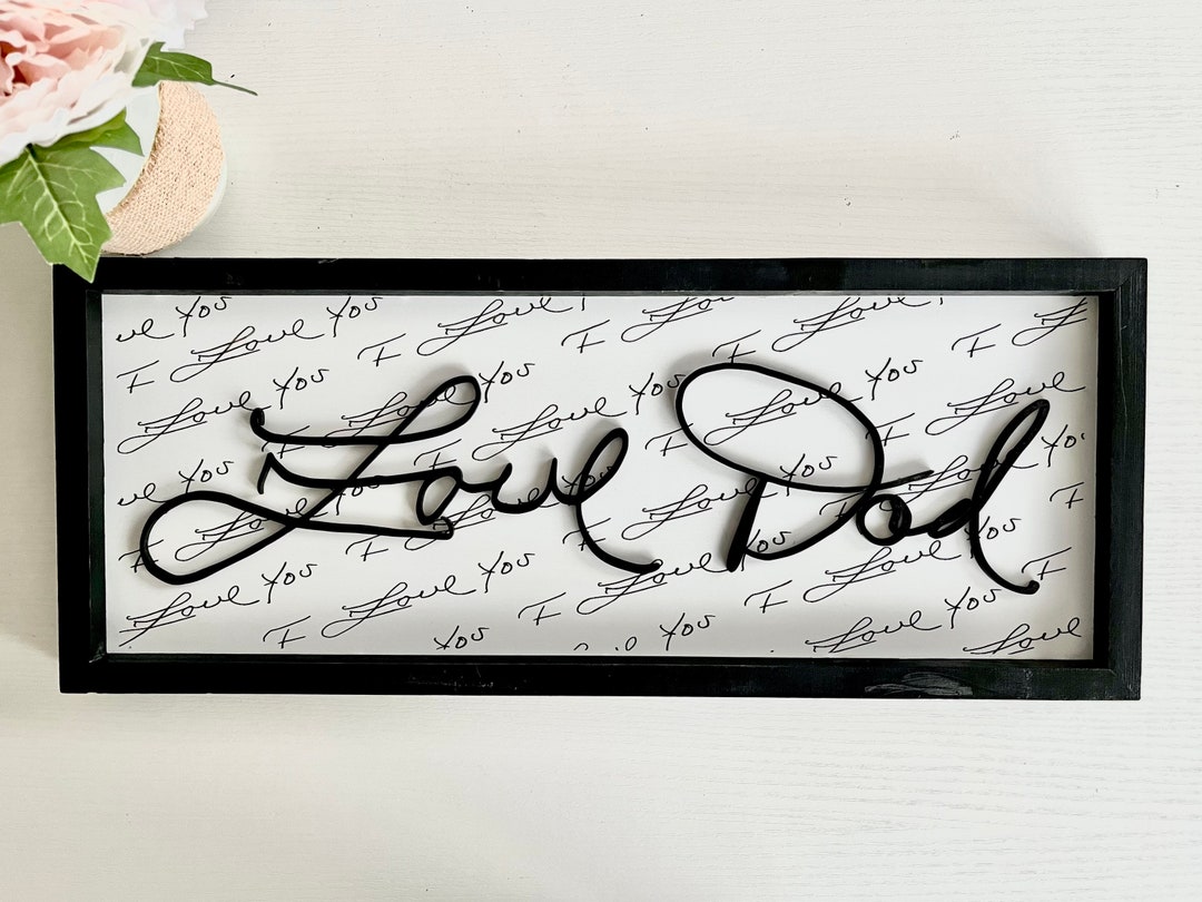 Handwritten Keepsake Sign - Etsy