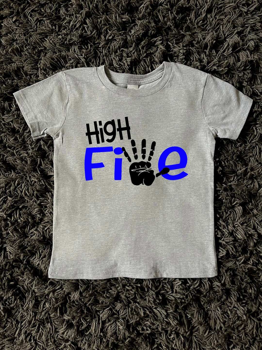High Five Birthday Shirt - Etsy