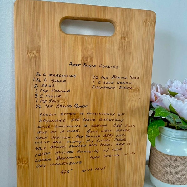 Hand Written Recipe Gift - 60+ Gift Ideas for 2025