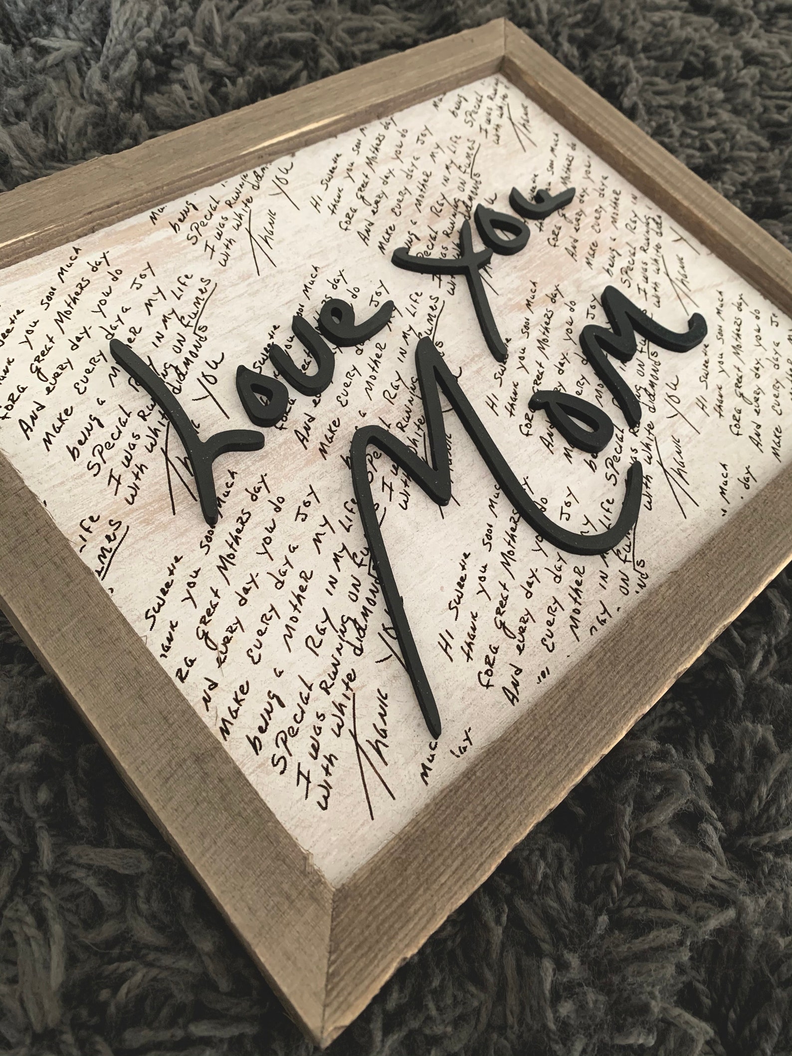 Handwritten Keepsake Sign - Etsy