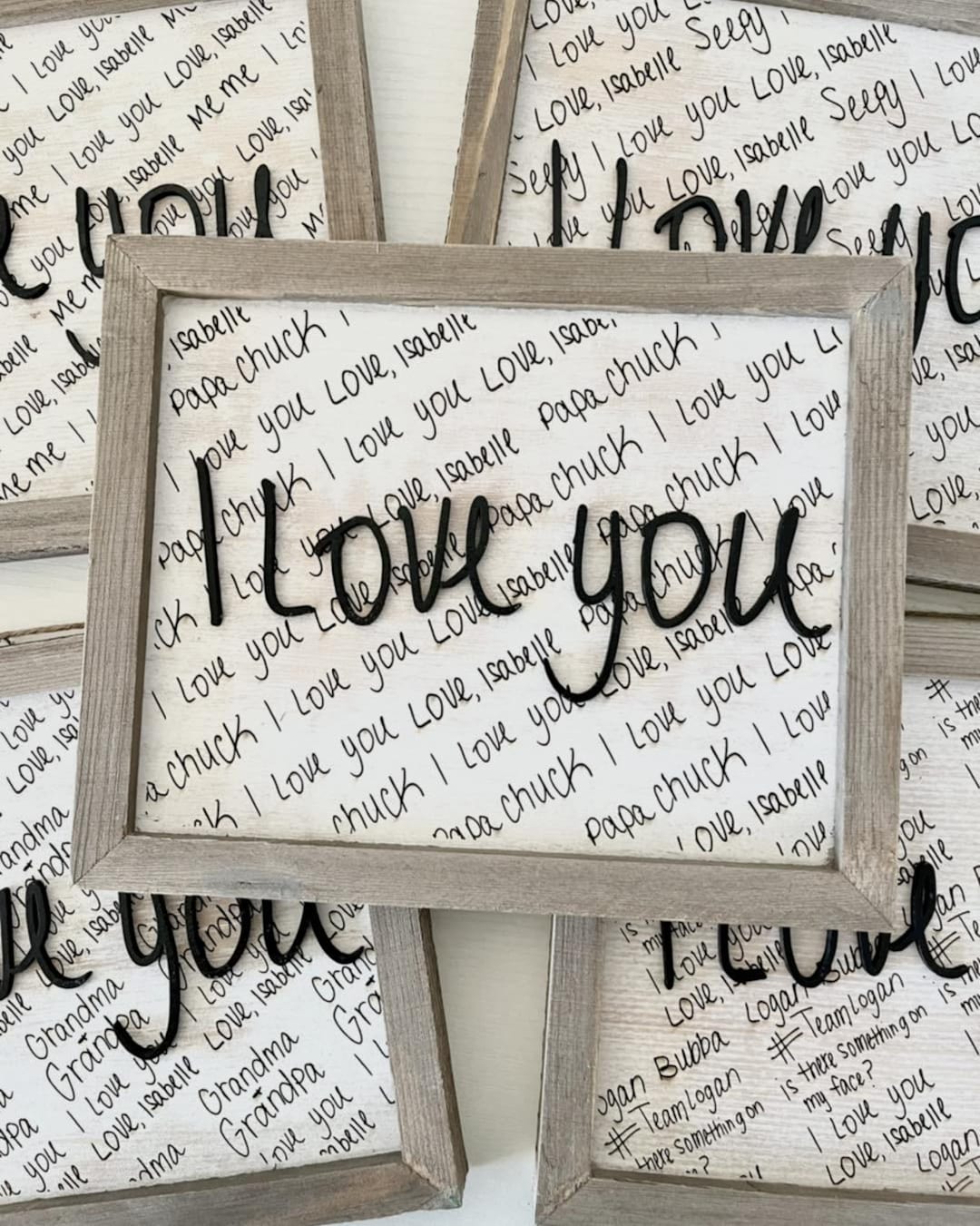 Handwritten Keepsake Sign - Etsy