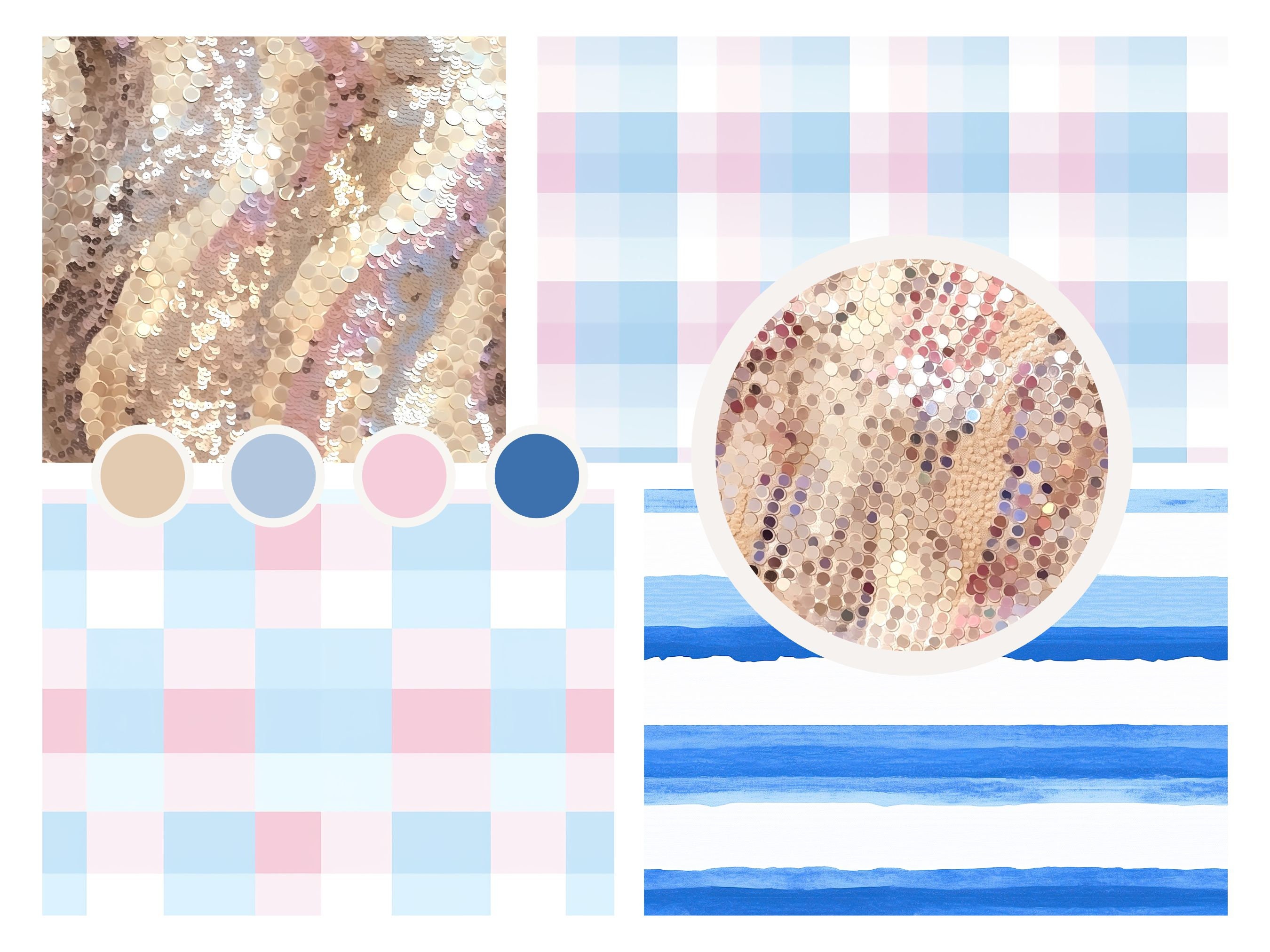 Barbie Inspired Digital Paper Ken Inspired Patterns Barbie and Ken ...