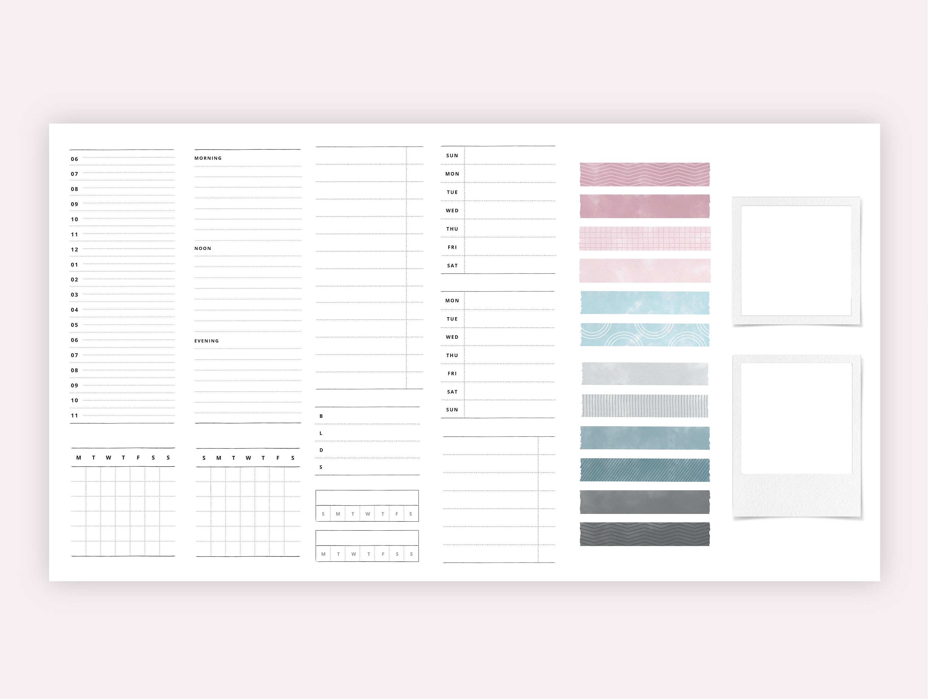 Bullet Journal Stickers Digital Stickers Digital Planner - Etsy