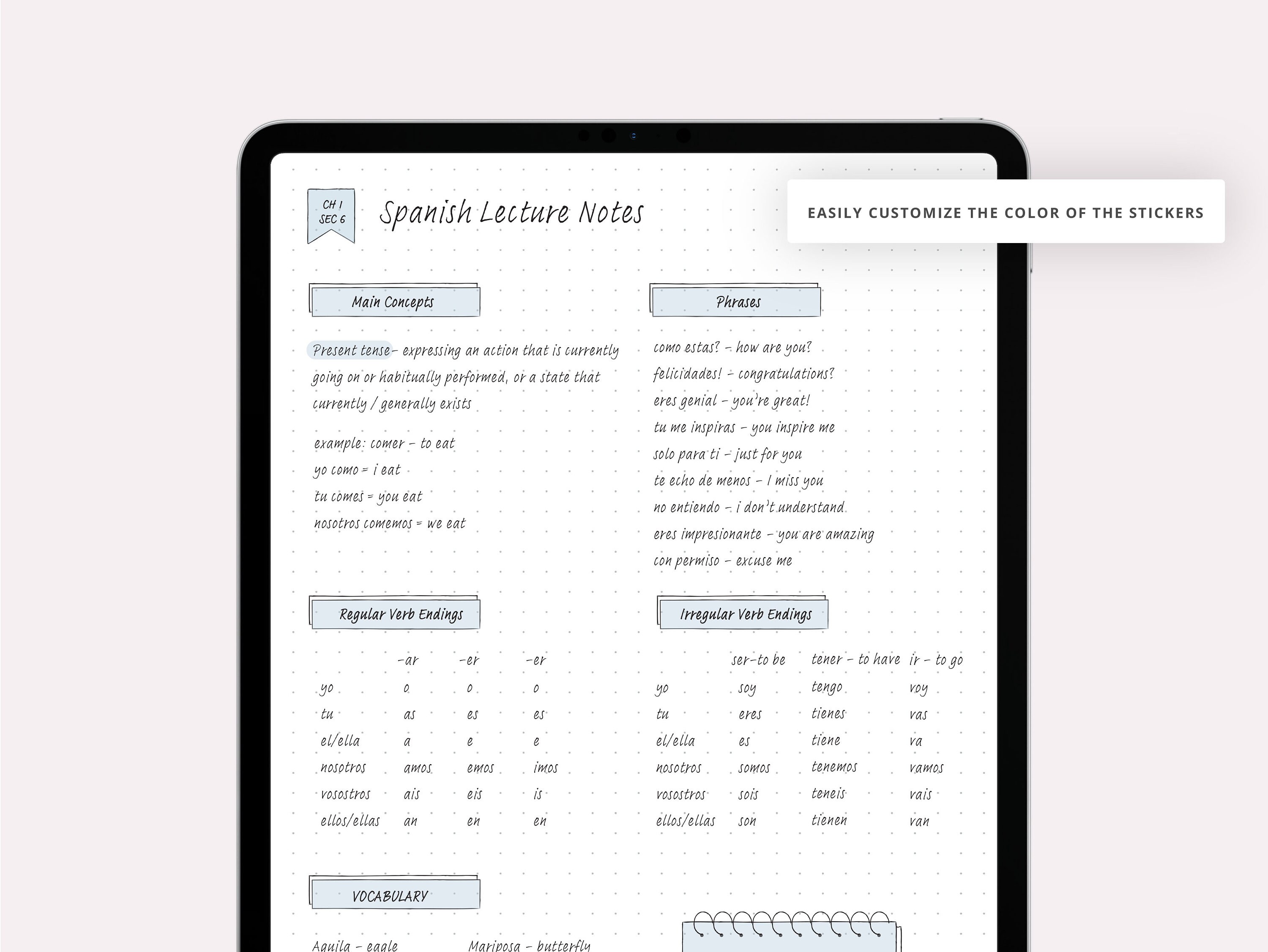 Bullet Journal Stickers Digital Stickers Digital Planner - Etsy