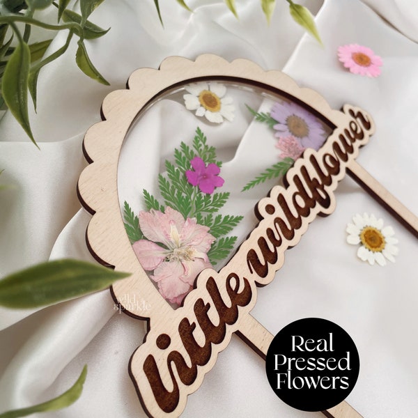 Little Wildflower Cake Topper - Etsy