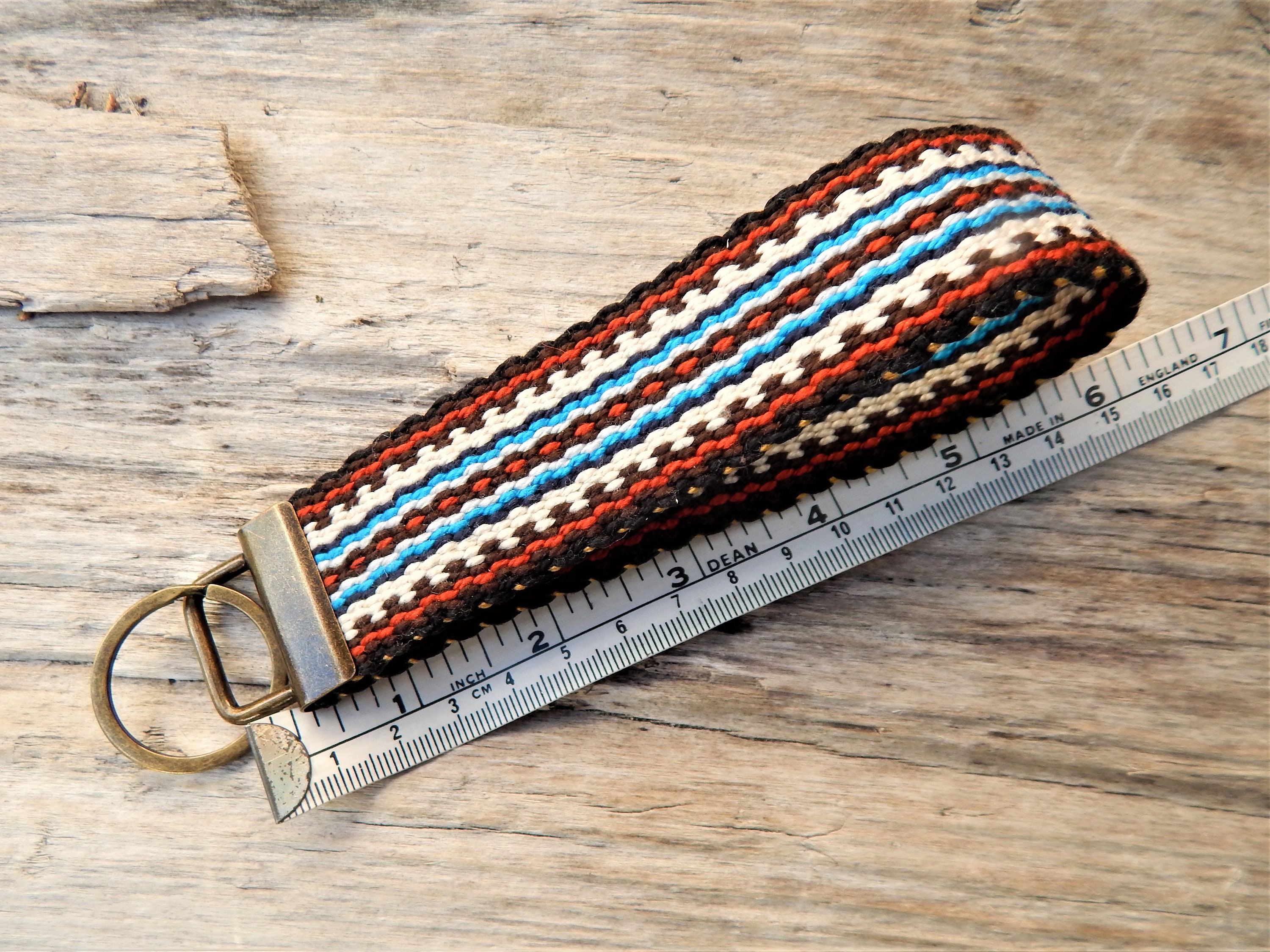 Heavy Duty Handwoven Key Chain/key Fob Extra Wide Sturdy - Etsy Sweden