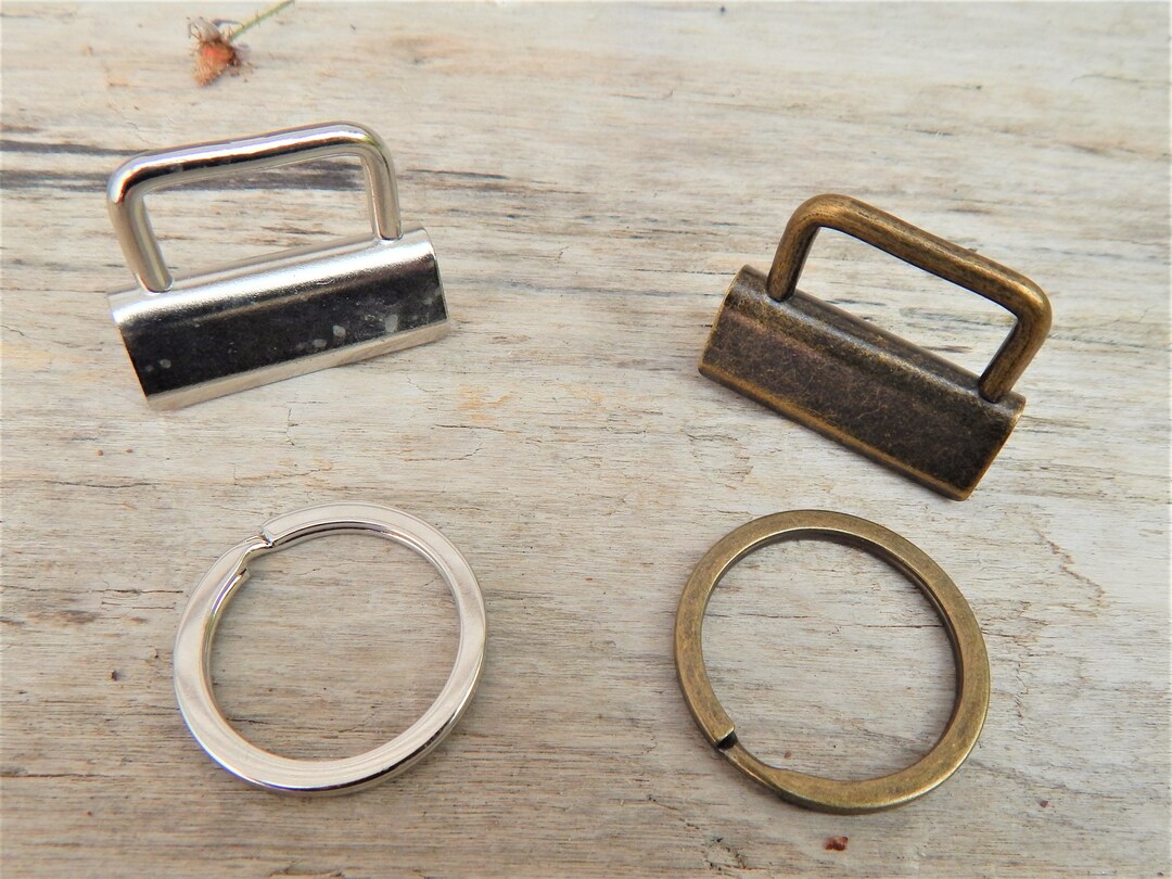 Heavy Duty 1.25" (32mm) Key Fob Hardware, Key Chain Hardware, for Easy ...
