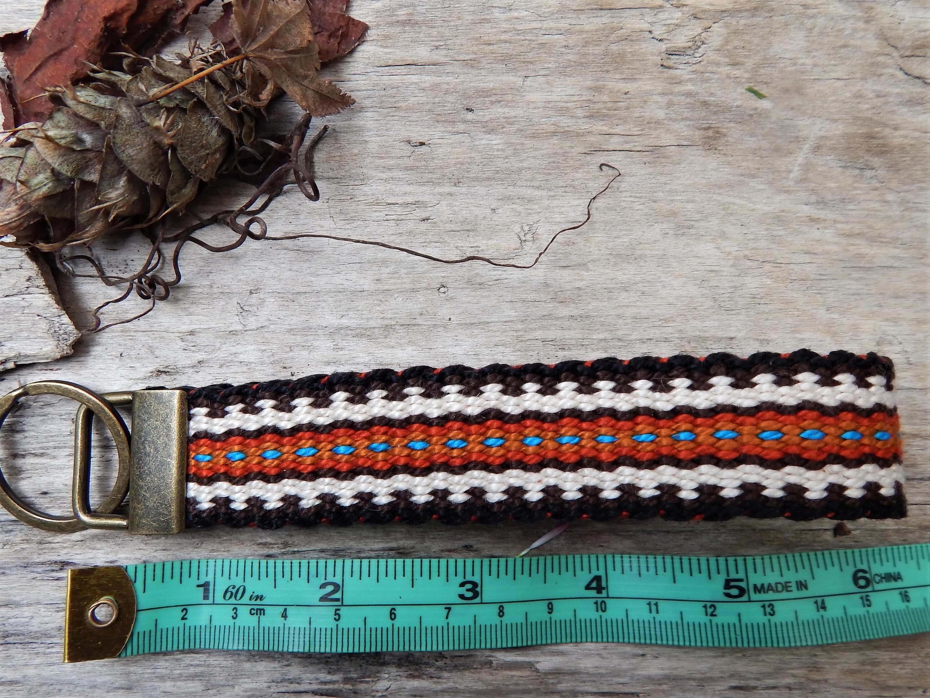 Handwoven Key Chains/key Fob Modern Wristlet Key Chain - Etsy