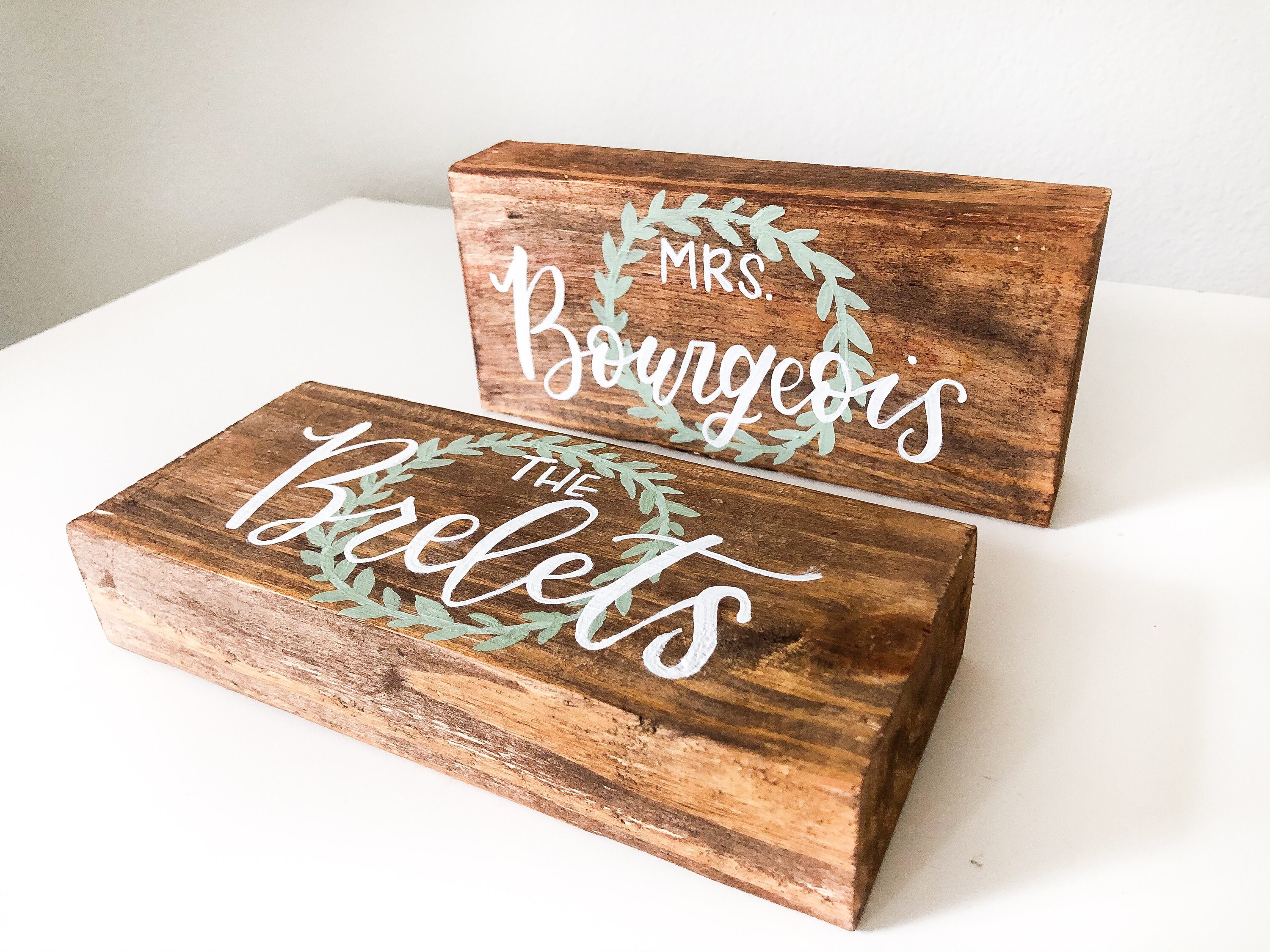 Wooden Desk Sign - Etsy