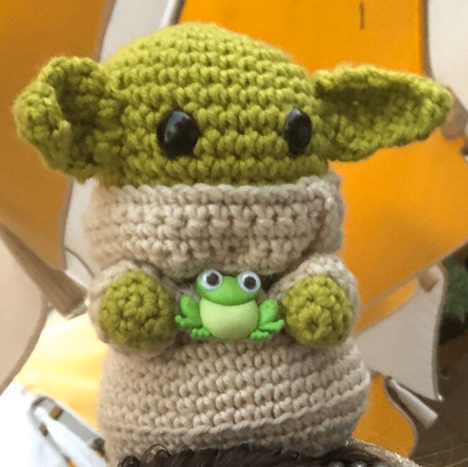 Baby Yoda, Child Crocheted Doll - Etsy