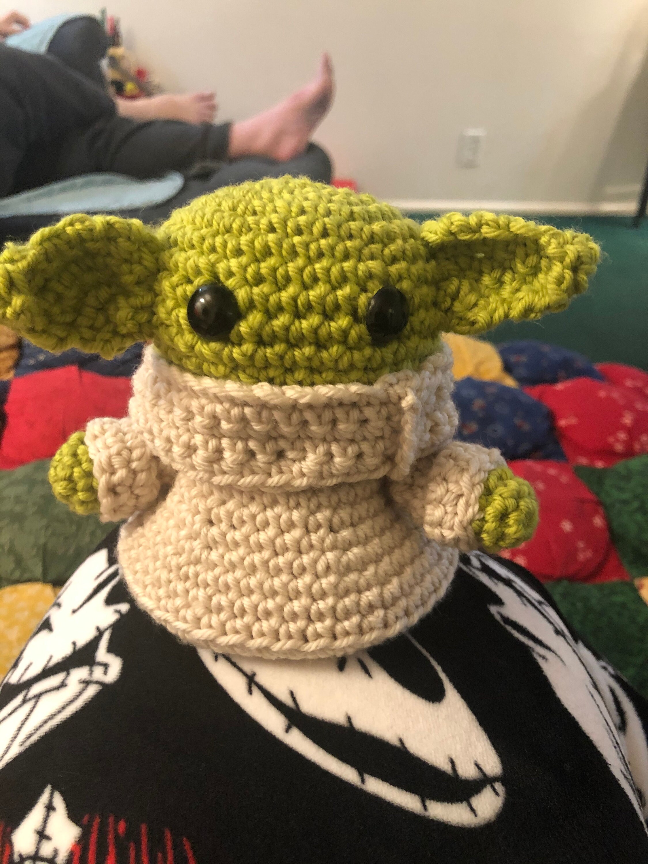 Baby Yoda, Child Crocheted Doll - Etsy