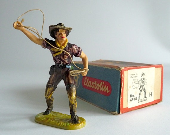 ELASTOLIN Cowboy With Incl. Original Packaging - Etsy