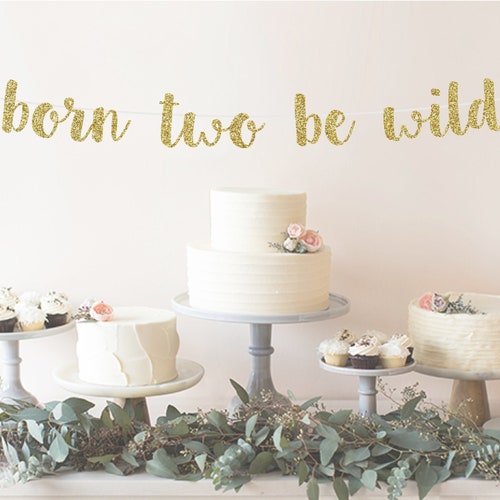 Born to Be WILD Happy Birthday Sign Happy Birthday Banner - Etsy