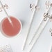 Rose Gold Yay Party Straws | Bachelorette Party Decorations | Pink ...