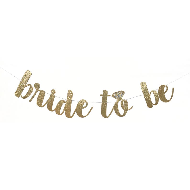 Bride to Be Banner Bridal Shower Banner Bridal Shower - Etsy Sweden