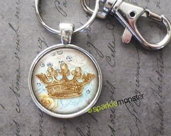 Crown keychain | Etsy