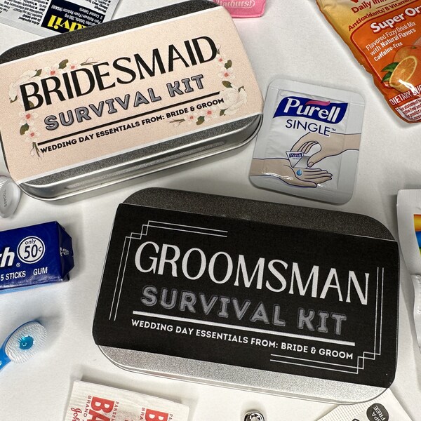Wedding Survival Kit - Etsy