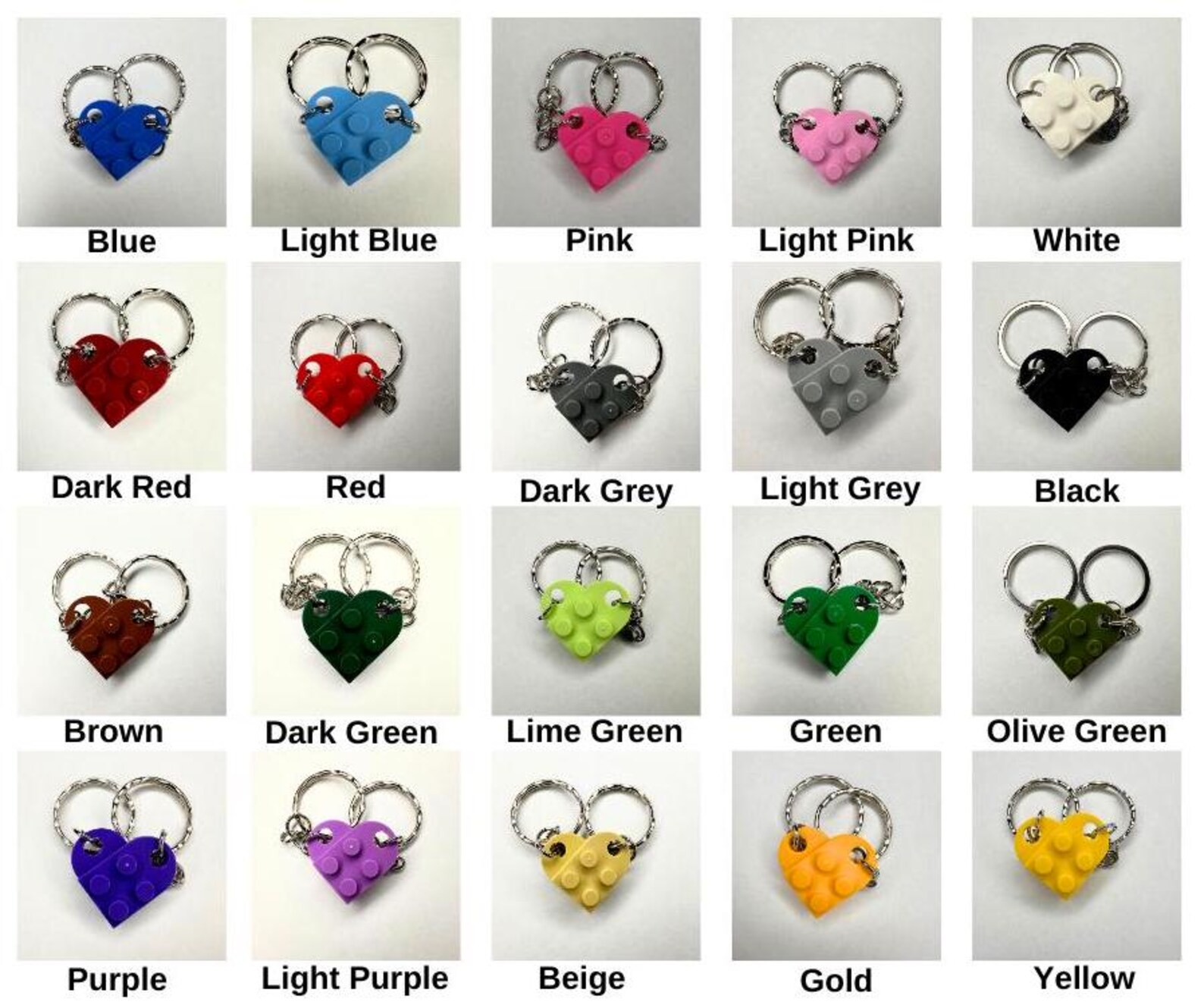 Football Keychains, Initial Heart Keychain Set, Personalized Couple ...