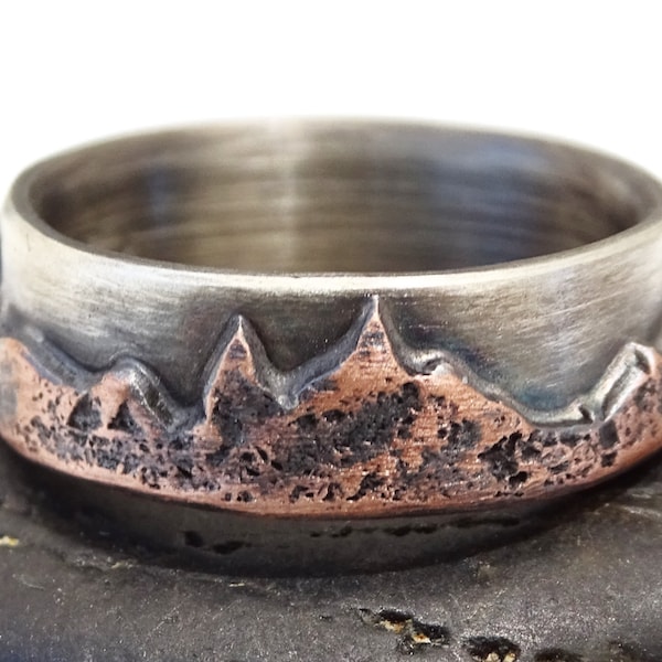 Landscape Ring - Etsy