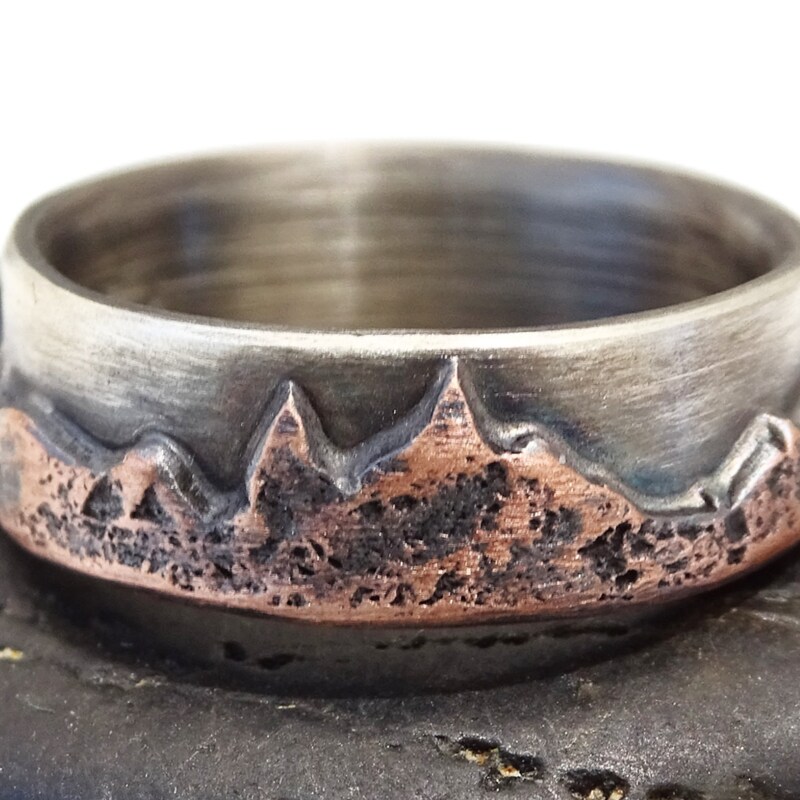 Landscape Ring - Etsy