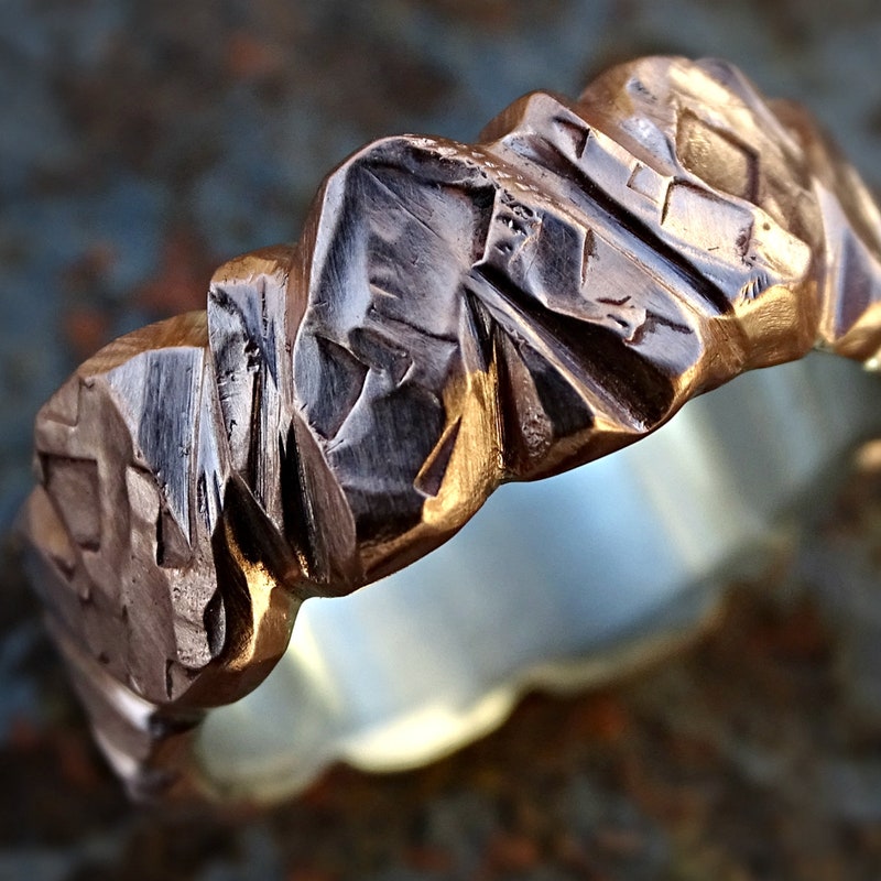 Hand Forged Ring - Etsy