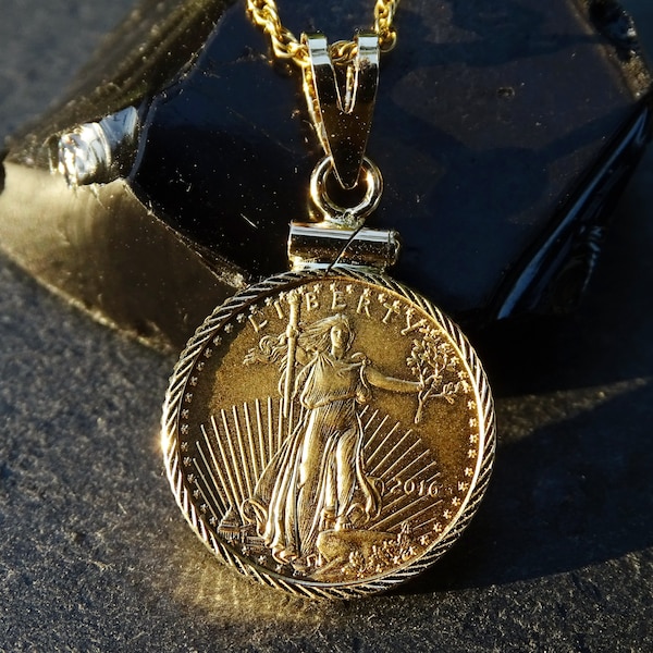 Coin Pendant Holder - Etsy