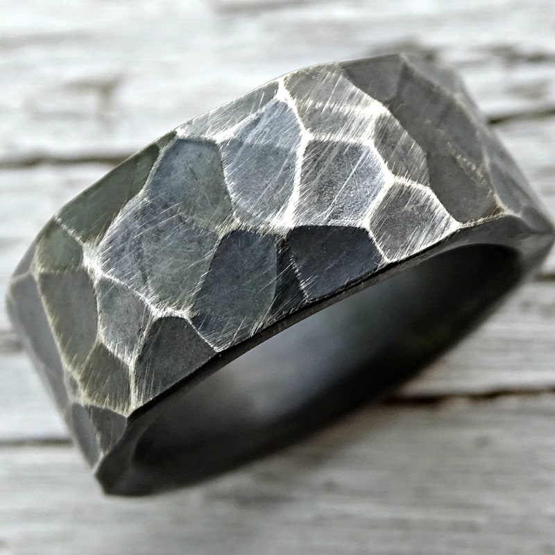 Chunky Wedding Ring - Etsy