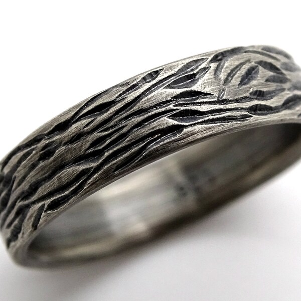 Wood Grain Ring - Etsy