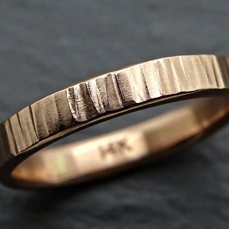 Wood Grain Ring - Etsy